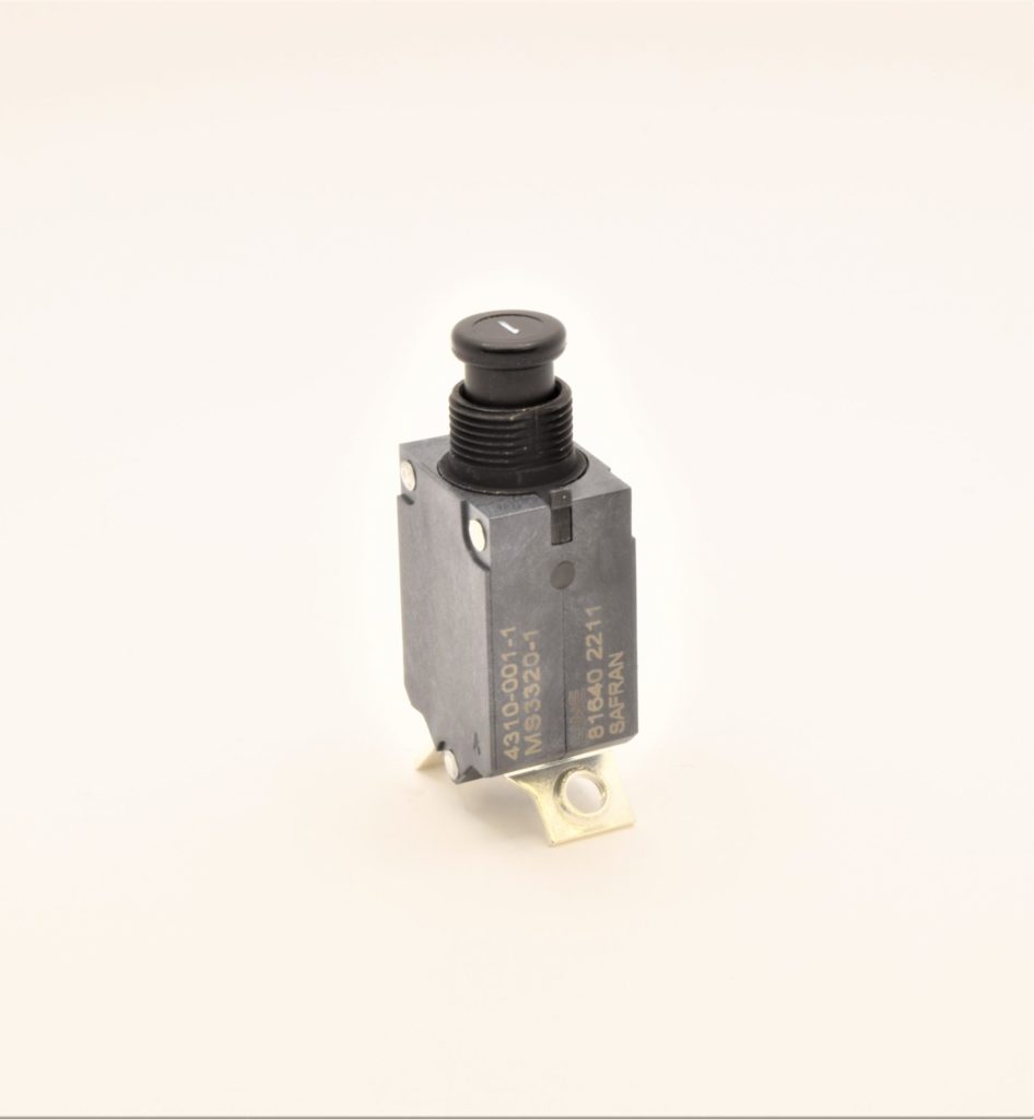 4310-001-1 MS3320-1 Safran Circuit Breaker 1A - Marine Air Supply